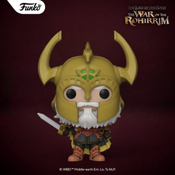 Funko | Toys | Funko Pop Lord Of The Rings Lotr War Of The Rohirrim Helm Hammerhand Figure 8 ...